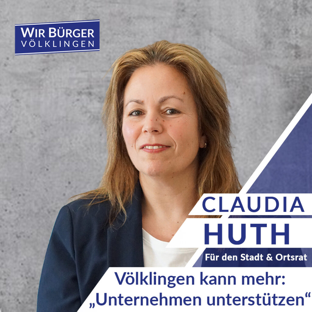 Claudia Huth für den Stadt- & Ortsrat – WIR BÜRGER